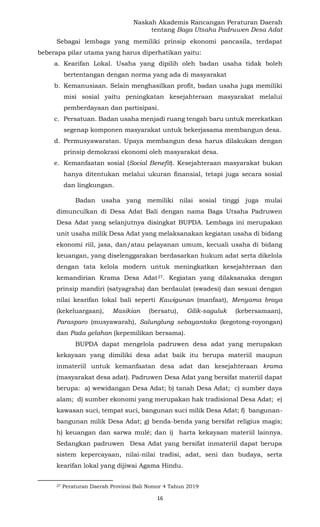 NA-Desa Adat Bali, Desa Dinas dan Desa Adat | PDF