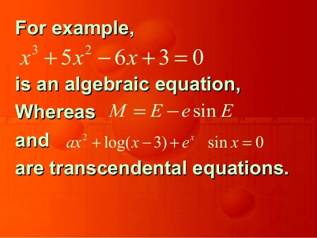 Numerical Analysis (Solution of Non-Linear Equations) part 2