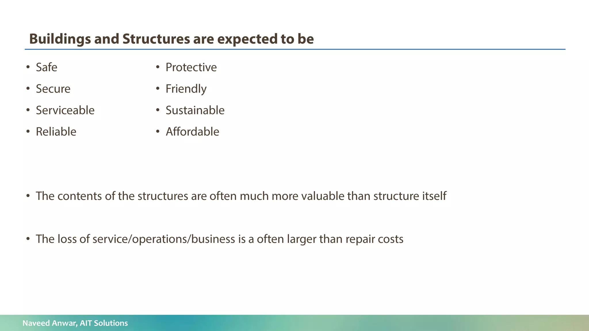 Progression of Structural Design Approaches by Dr. Naveed Anwar | PDF