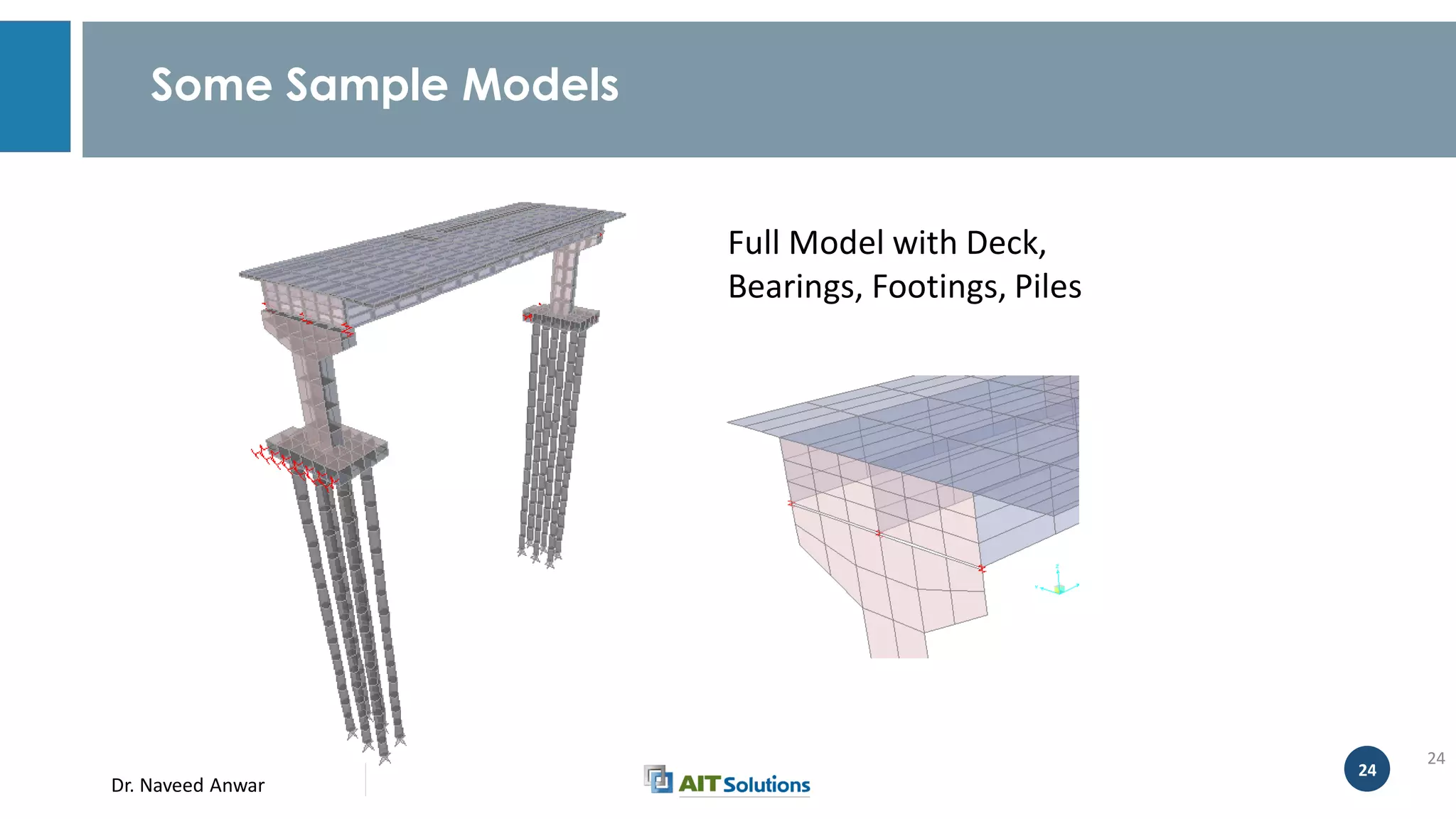 Modeling and Design of Bridge Super Structure and Sub Structure | PDF