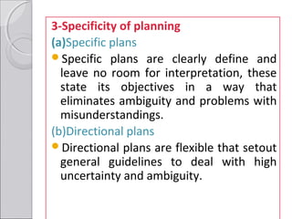 FORMATION OF PLANING | PPT