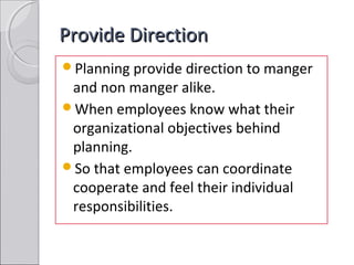 FORMATION OF PLANING | PPT