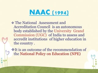 NAAC | PPTX