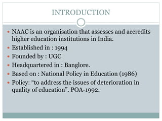 Naac | PPTX