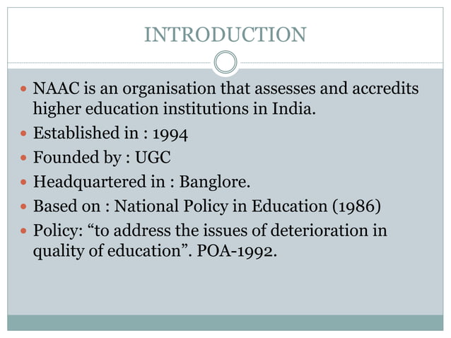 Naac | PPTX
