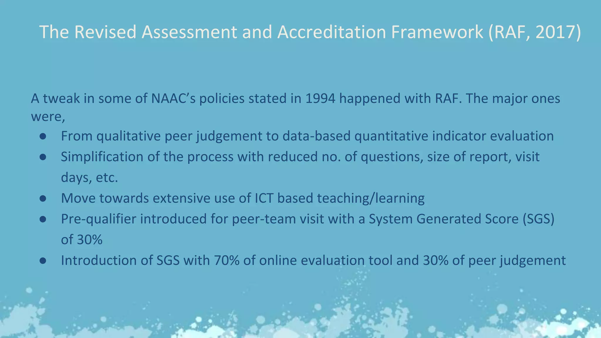 End-to-end NAAC Accreditation process with Creatrix Campus ...