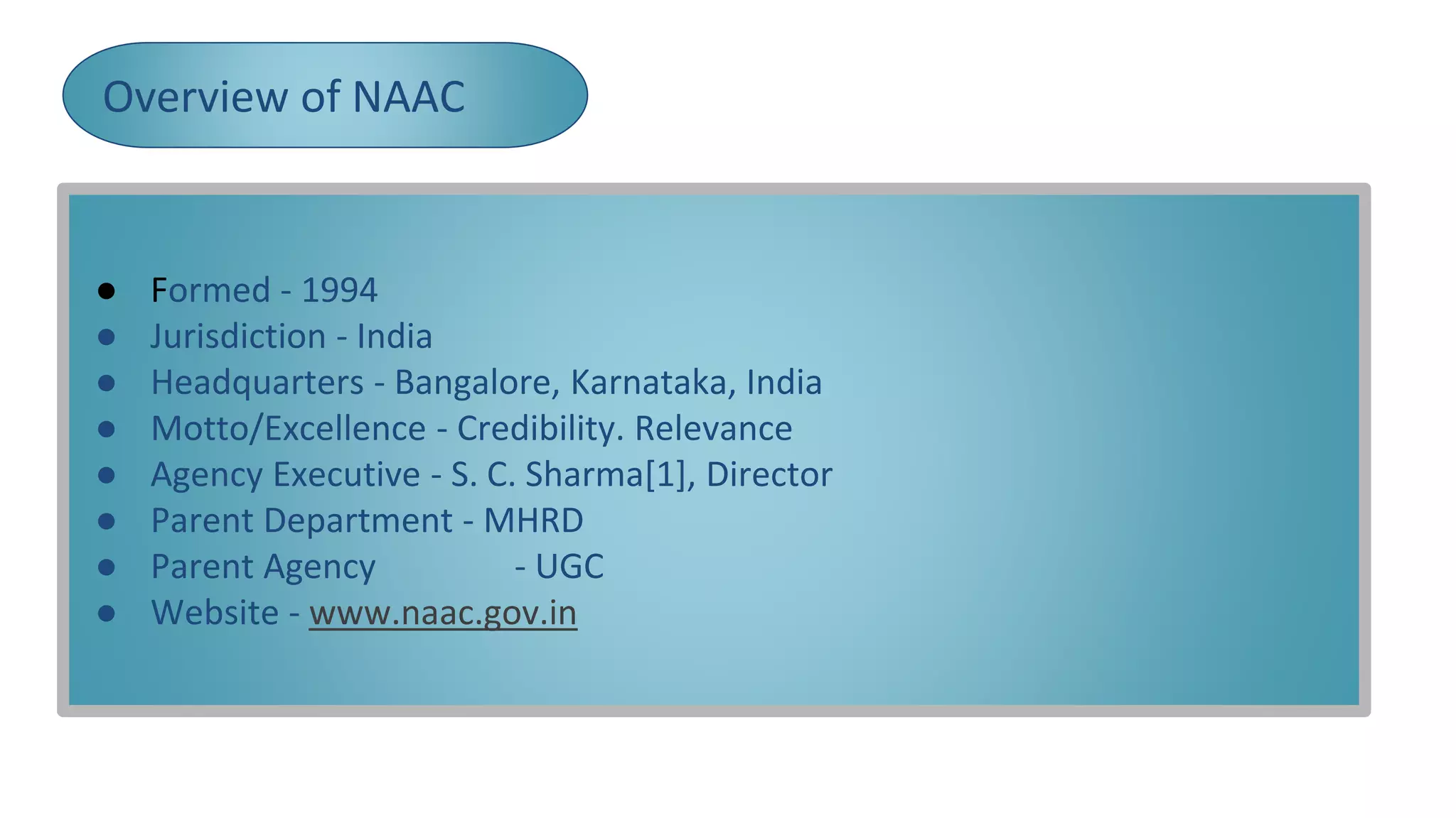 End-to-end NAAC Accreditation process with Creatrix Campus Accreditation Software | PPTX