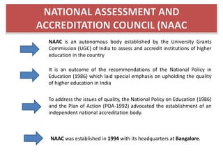 Naac by unus | PPTX