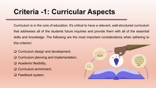 Naac criteria | PPTX