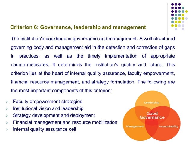 Naac criteria | PPTX | Professional School | Postgraduate Education