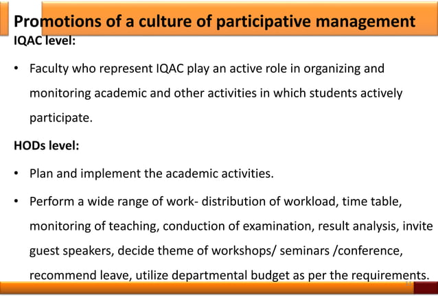 Naac criterion 6 Governance, leadership and Management | PPT Naac criterion 6 Governance, leadership and Management | PPT