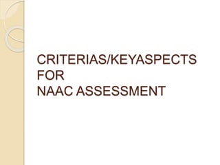 NAAC Documentation & Process.pptx