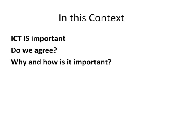 Naace think tank presentation | PPT