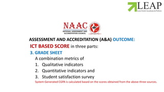 NAAC Assessment && Accreditation - Introduction | PPTX