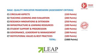 NAAC Assessment && Accreditation - Introduction | PPTX