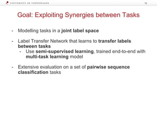 Multi-task Learning of Pairwise Sequence Classification Tasks Over Disparate Label Spaces | PDF ...