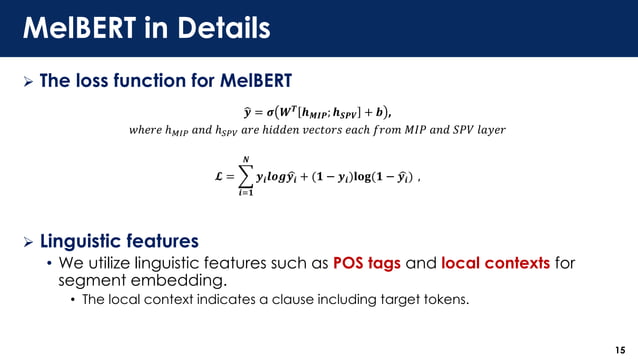 Melbert Metaphor Detection Via Contextualized Late Interaction Using