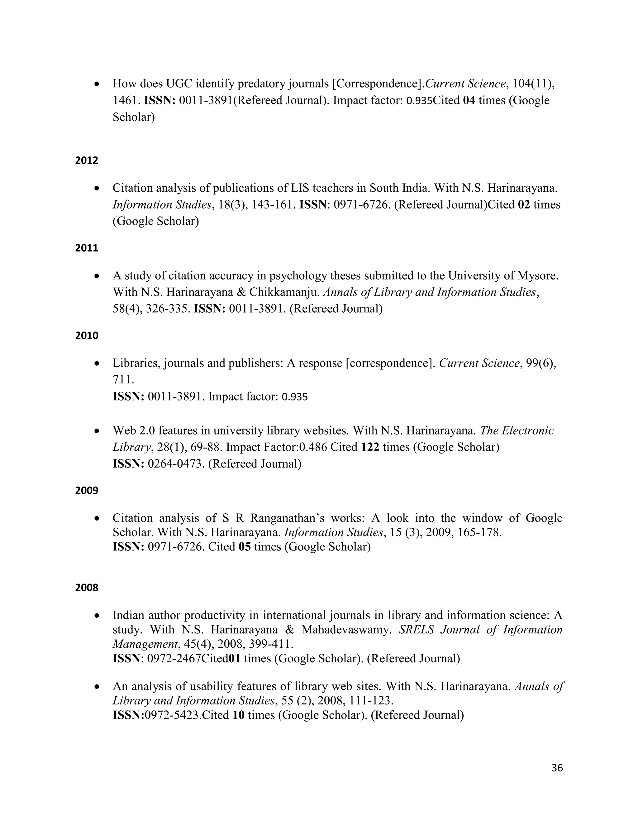 NAAC Library Report-GFGC Periyapatna | PDF