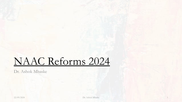 NAAC binary accreditation _ Update ppt.pptx | Education industry ...