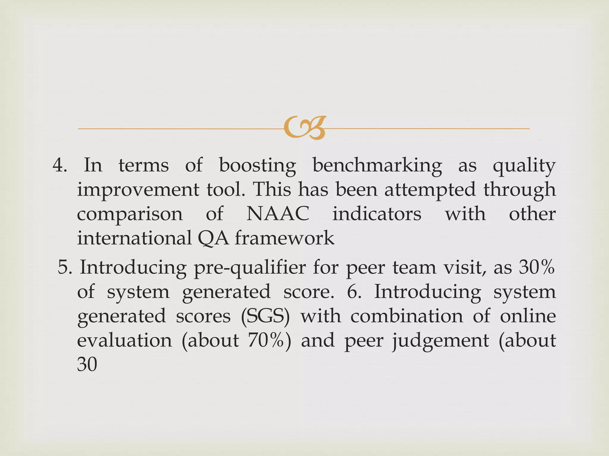 Naac presentation by Dr. S. Sujatha. | PDF