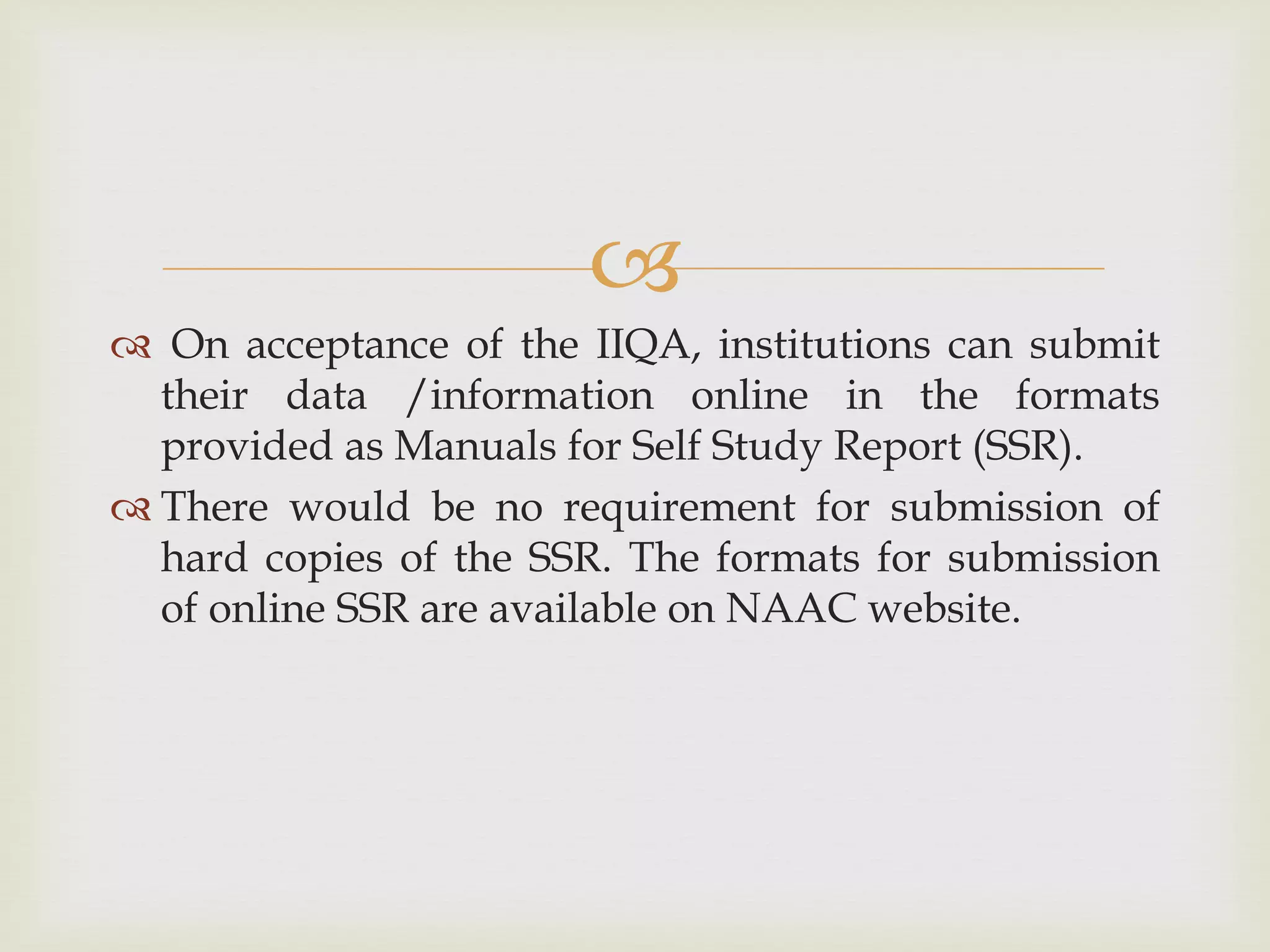 Naac presentation by Dr. S. Sujatha. | PDF