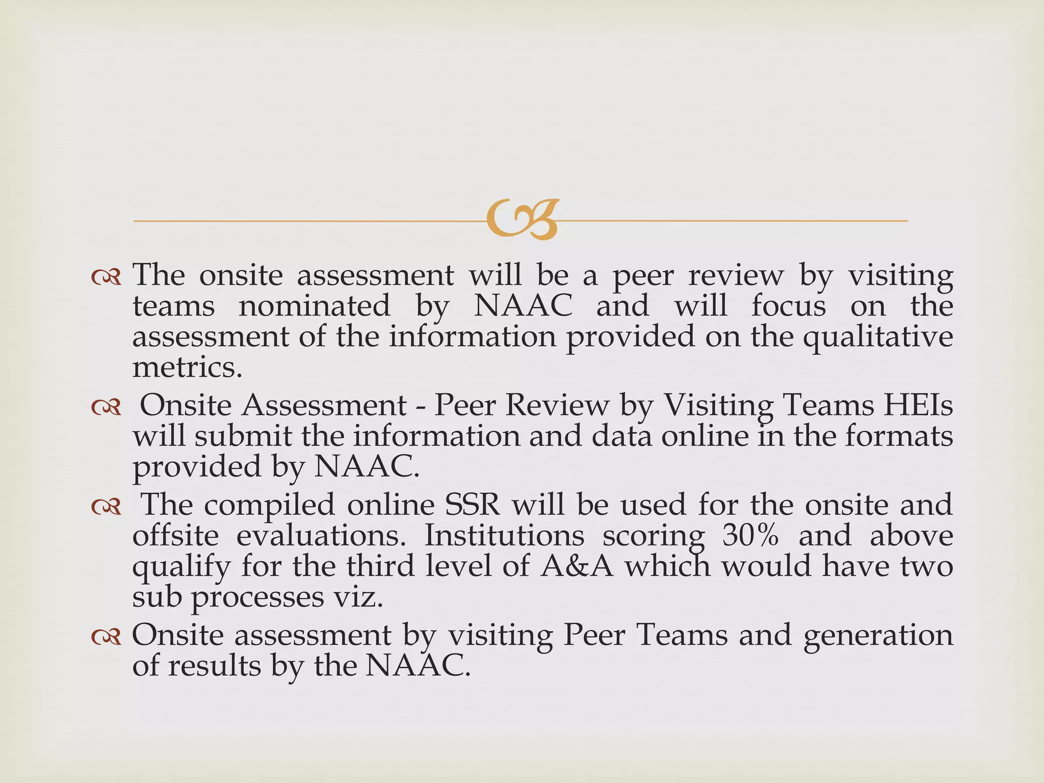 Naac presentation by Dr. S. Sujatha. | PDF