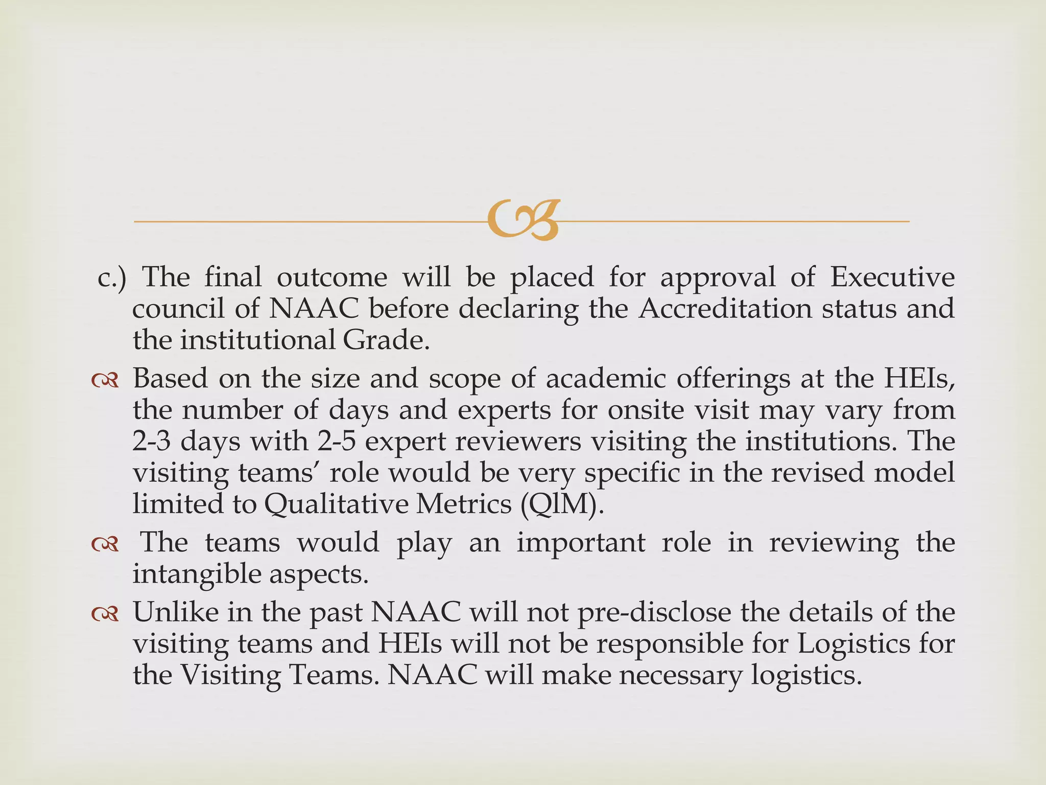 Naac presentation by Dr. S. Sujatha. | PDF