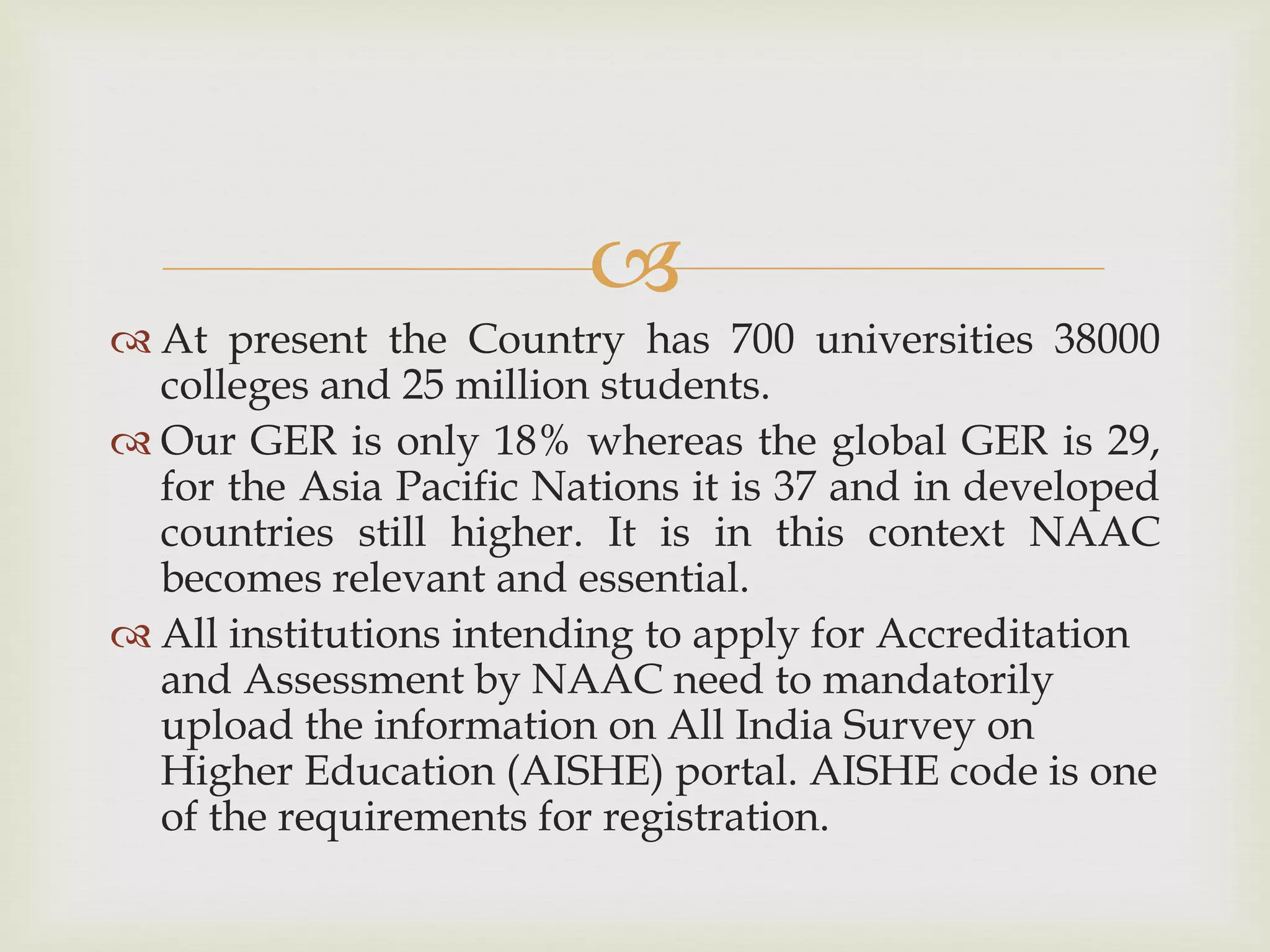 Naac presentation by Dr. S. Sujatha. | PDF