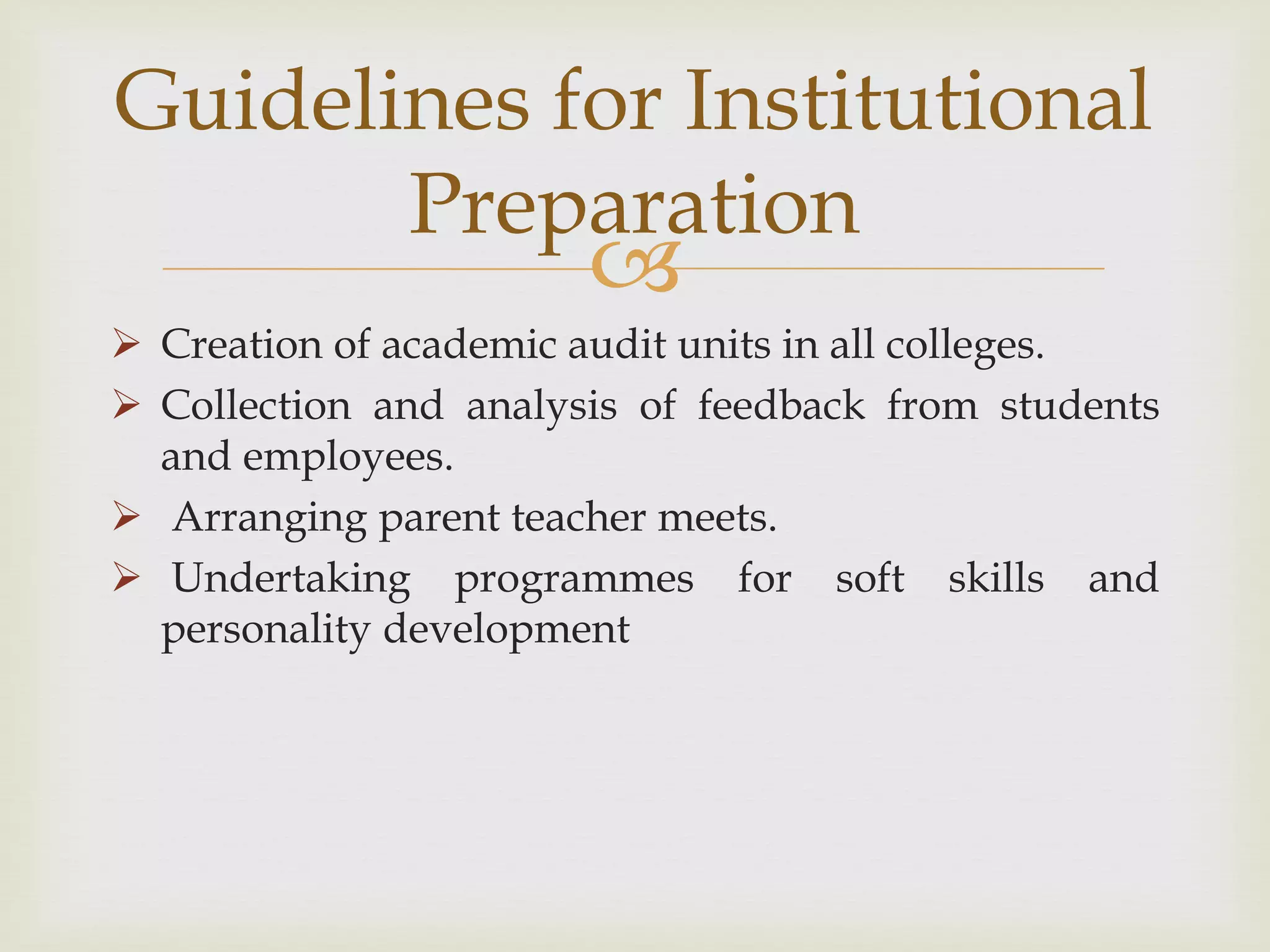 Naac presentation by Dr. S. Sujatha. | PDF