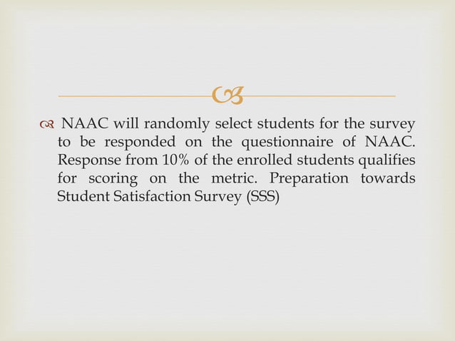 Naac presentation by Dr. S. Sujatha. | PDF