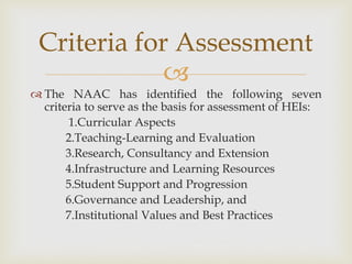 Naac presentation by Dr. S. Sujatha. | PDF
