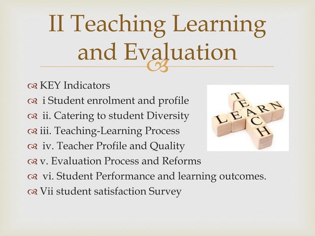 Naac presentation by Dr. S. Sujatha. | PDF
