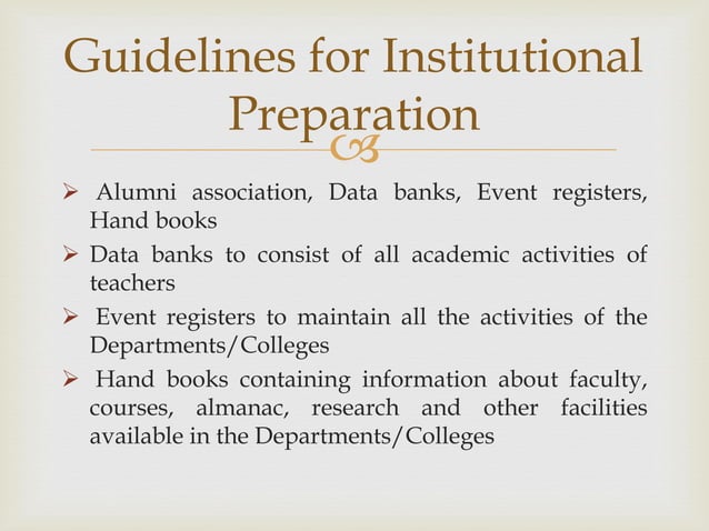 Naac presentation by Dr. S. Sujatha. | PDF