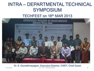 NAAC presentation EEE department | PPTX