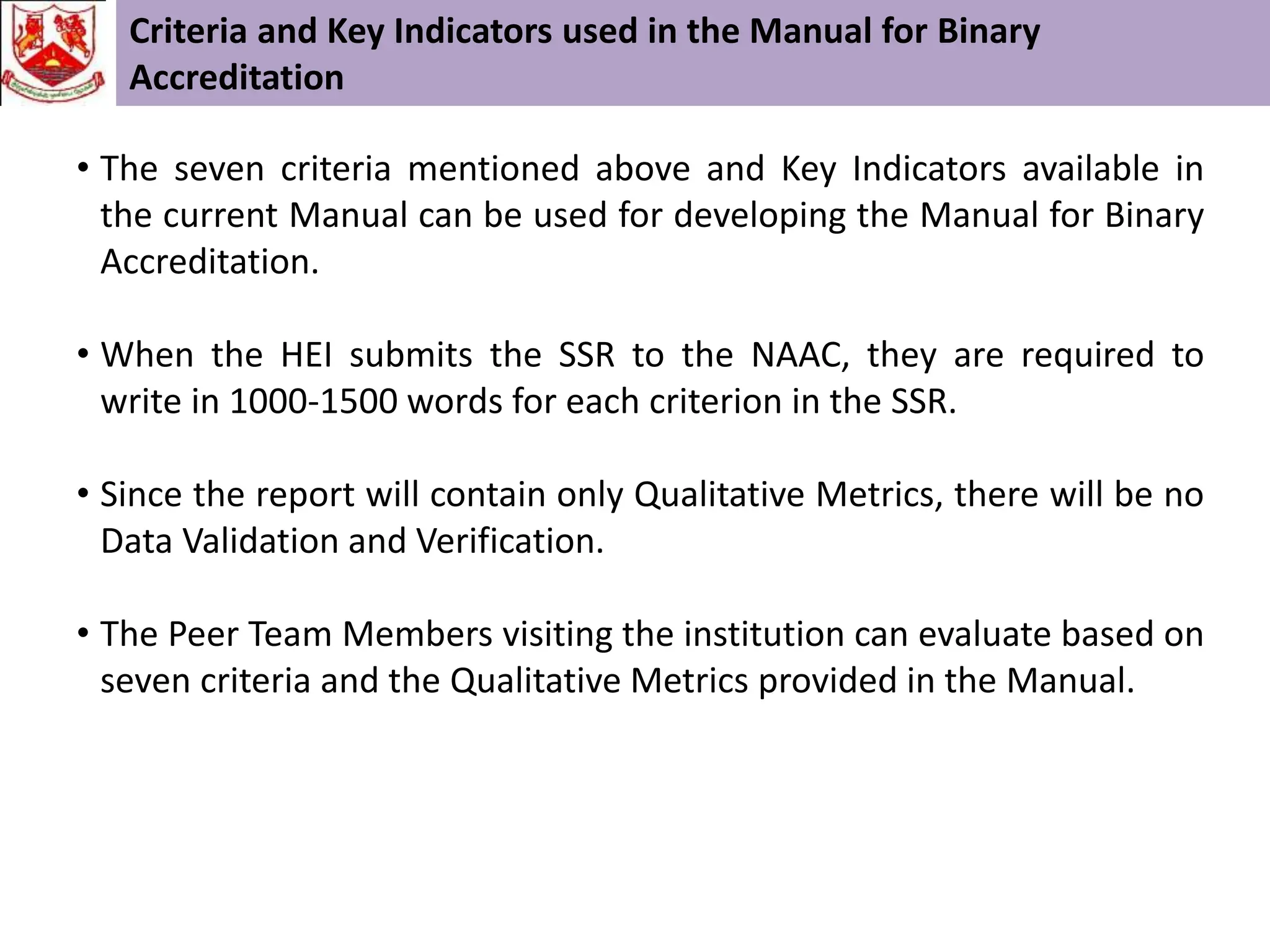 NAAC REFORMS IN ACCREDITATION 2024 | PPTX