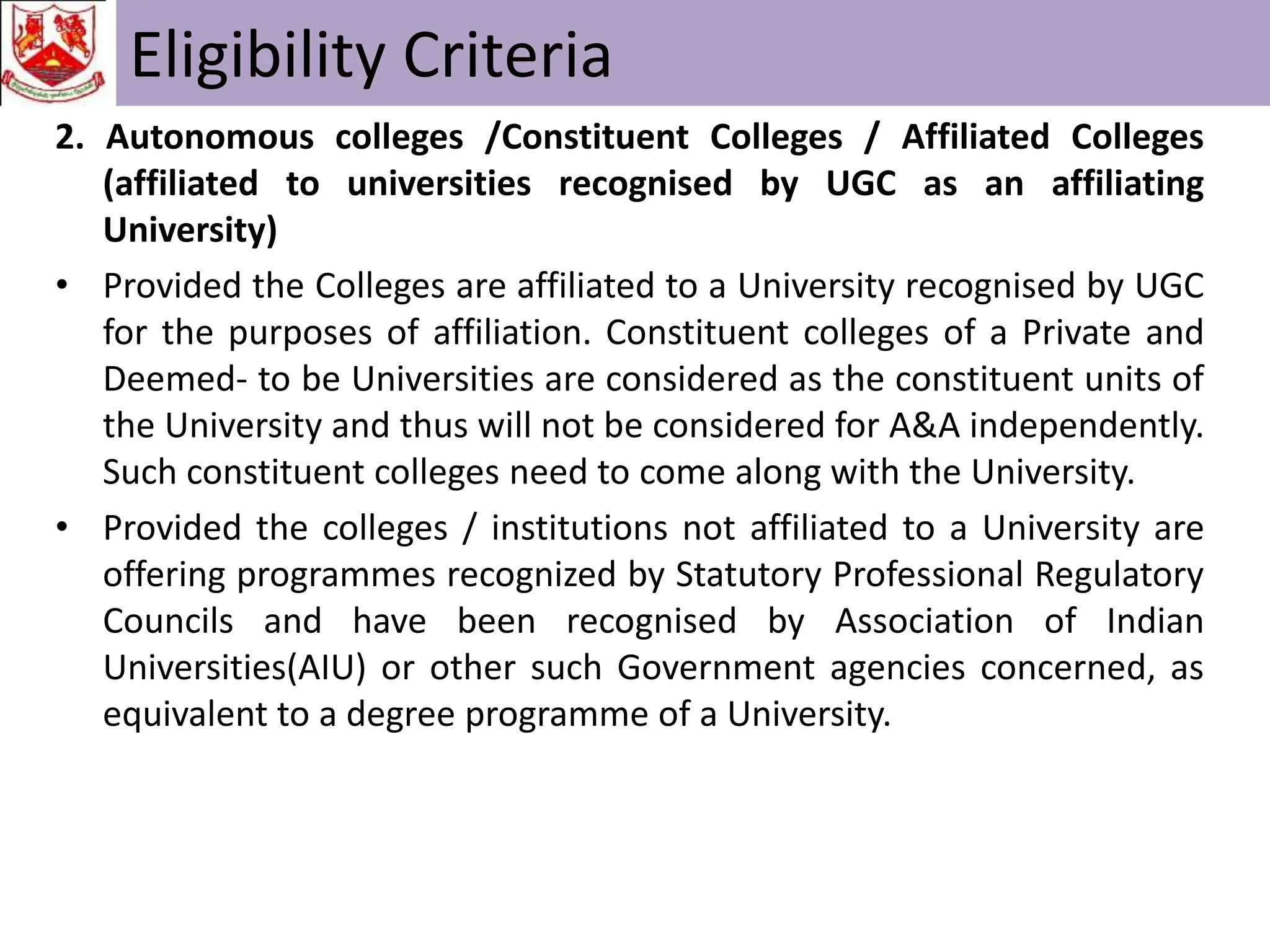 NAAC REFORMS IN ACCREDITATION 2024 | PPTX