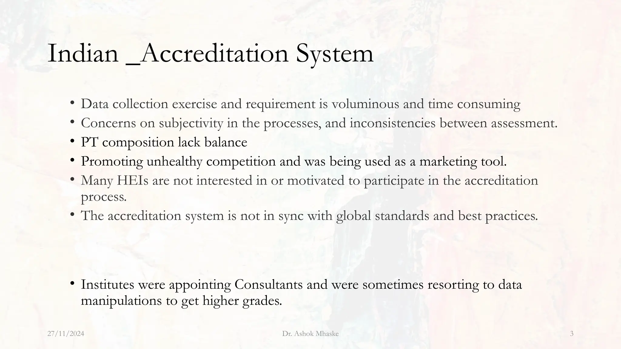 NAAC reforms based of 2024 - New accreditation | PPTX