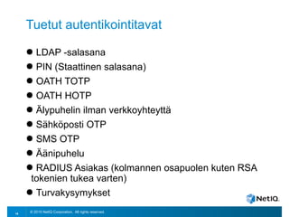 NetIQ Advanced Authentication | PPT