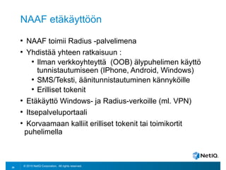 NetIQ Advanced Authentication | PPT