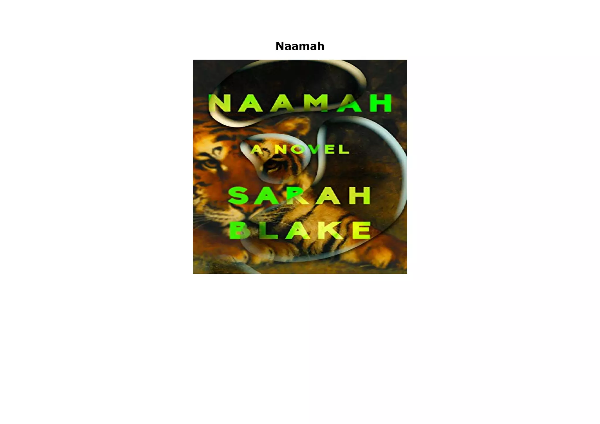 Naamah | PPT