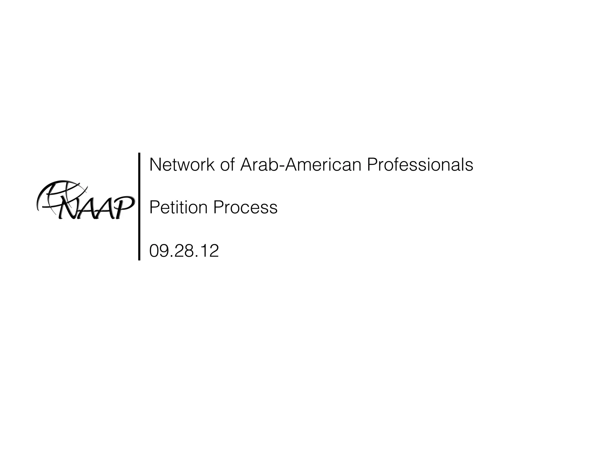 NAAP Chapter Petition Process | PPT