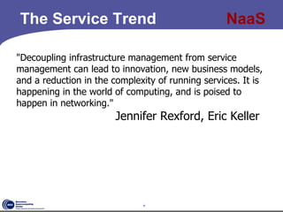 Network as a Service | PDF