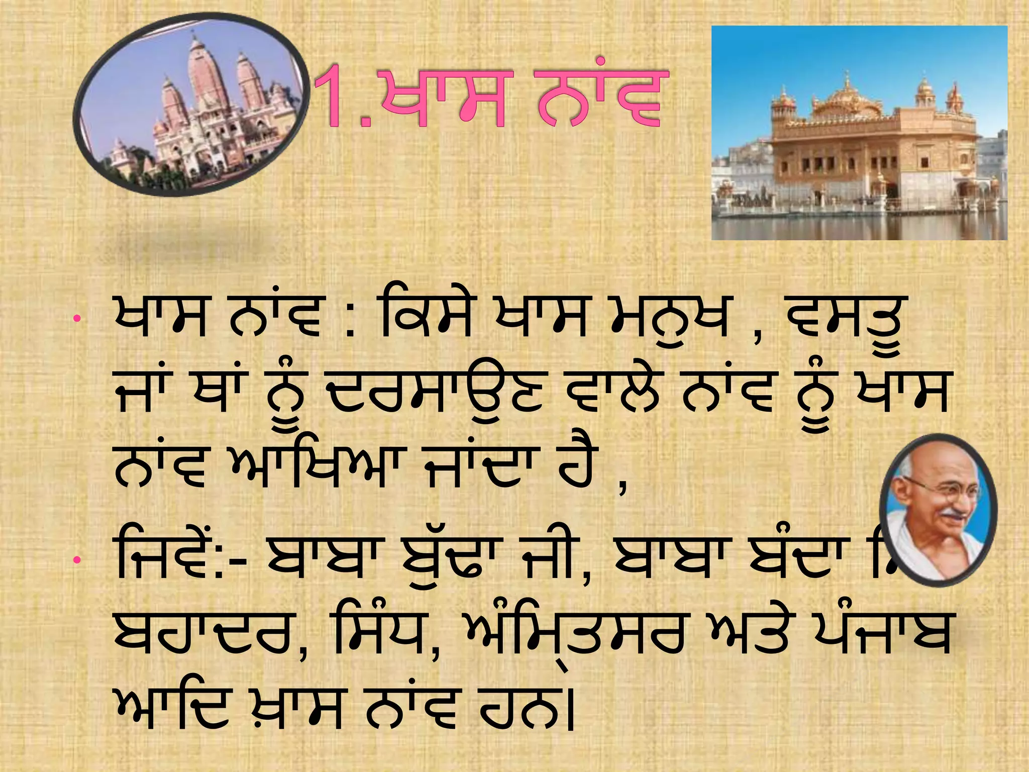 Naav ( ਨਾਂਵ ) | PPTX