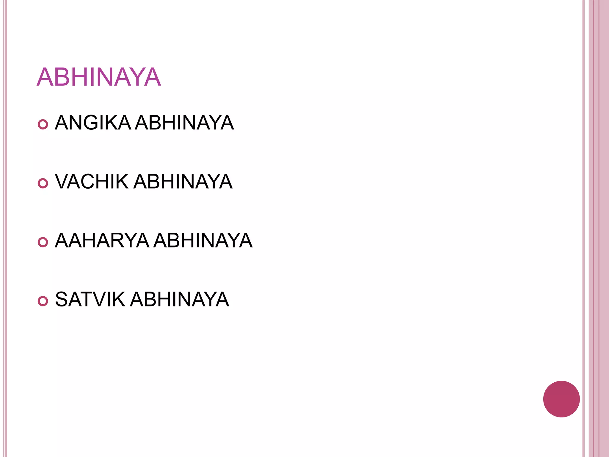 Importance of Naav Rasa in Dance (Kathak Dance) | PPT