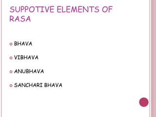 Importance of Naav Rasa in Dance (Kathak Dance) | PPT