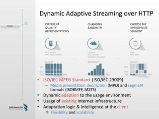 Adaptive Media Streaming over Emerging Protocols | PPT