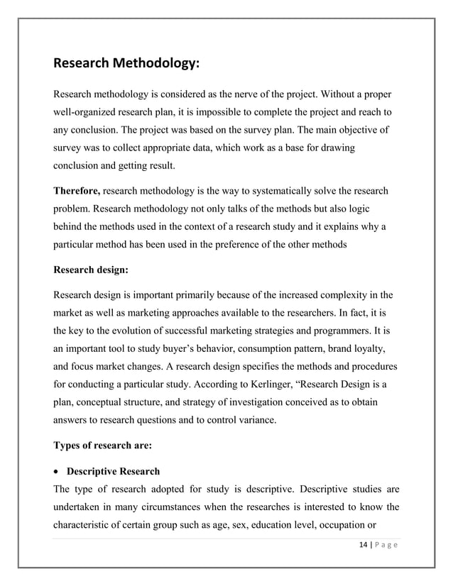 Nabajyoti bharali final project report at pantaloons | PDF