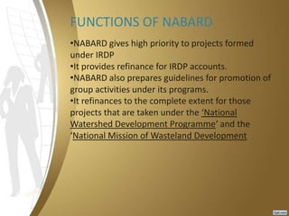 NABARD by suresh kumar panda | PPTX