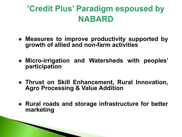 Nabard- National bank for Agricultural Development | PPT