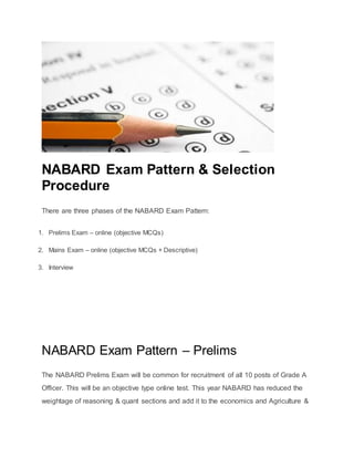 Nabard exam complete information exam preparation complete guide study ...